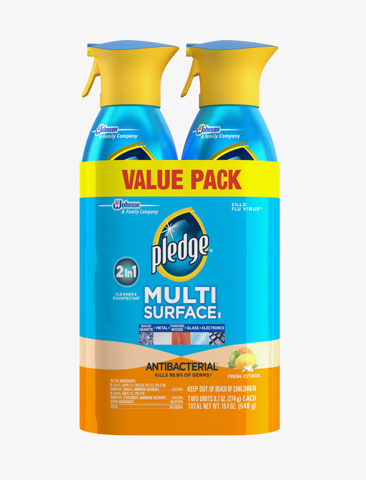 pledge-multi-surface-antibacterial-everyday-cleaner-9-7-ounces-2pk ...